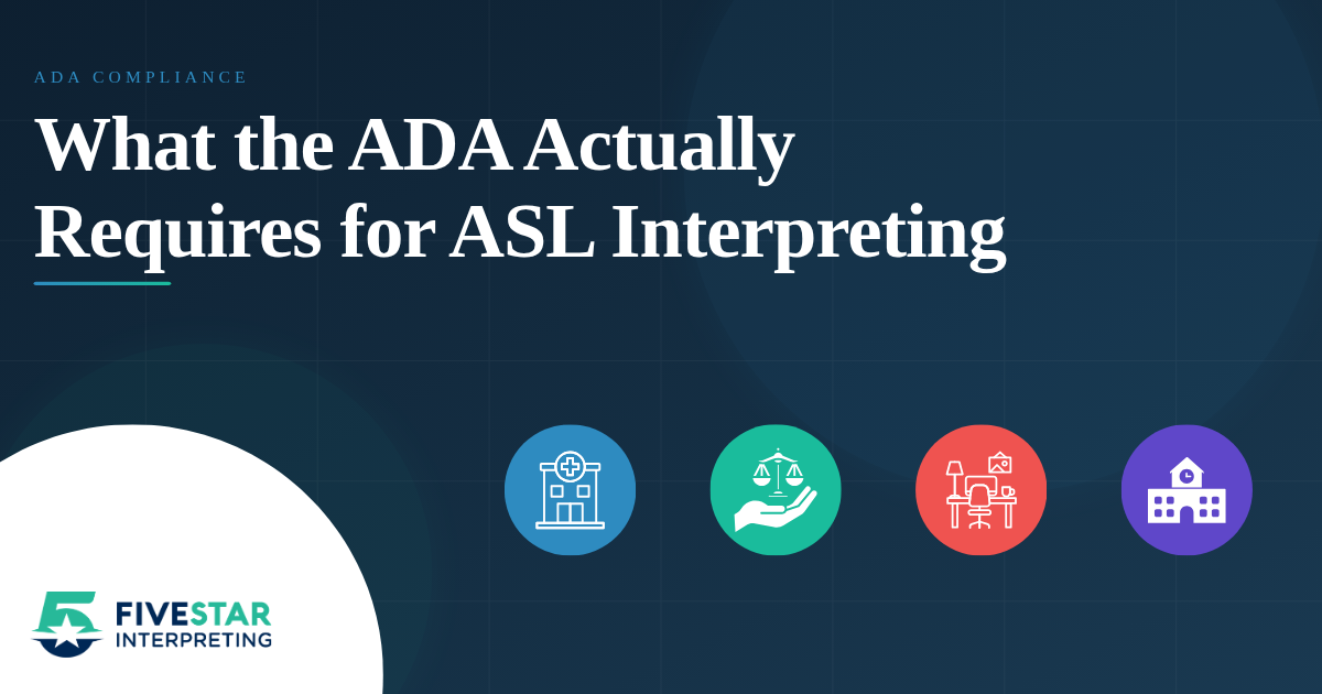 ADA Compliance for Deaf Communication Access